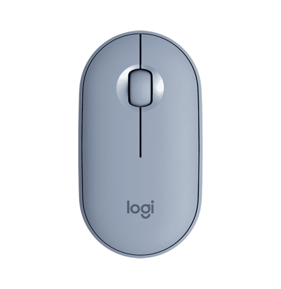 Souris sans fil Logitech Pebble M350 Bleu gris à un bon prix au Maroc ...
